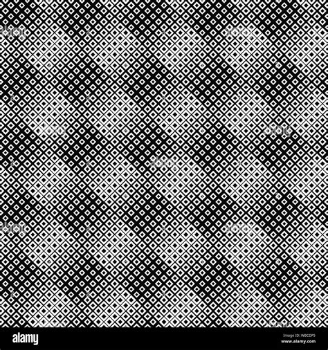 Seamless Abstract Square Pattern Background Design Monochrome Vector Graphic From Squares