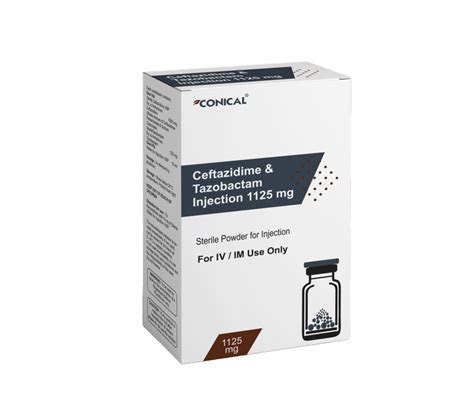 Ceftazidime And Tazobactam Injection 1 125gm Manufacturer And Exporter In India