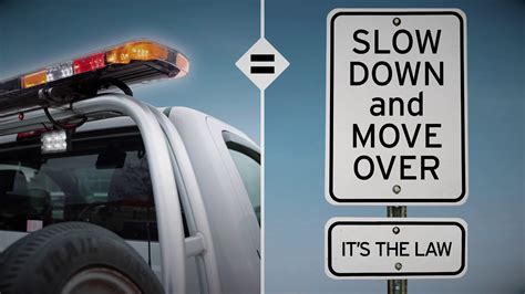 Slow Down And Move Over Its The Law Road Safety At Work
