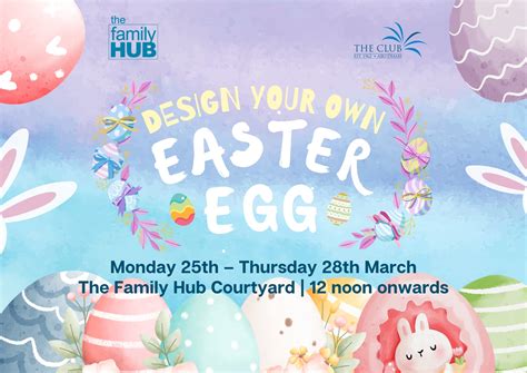 Design Your Own Easter Egg The Club