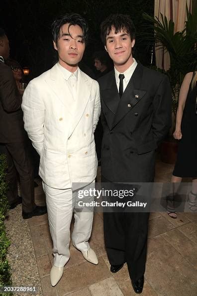 Dallas Liu And Ian Ousley Attend The 2024 Netflix Sag Celebration At