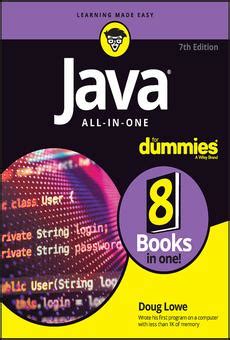 PDF Java All In One For Dummies By Doug Lowe EBook Perlego