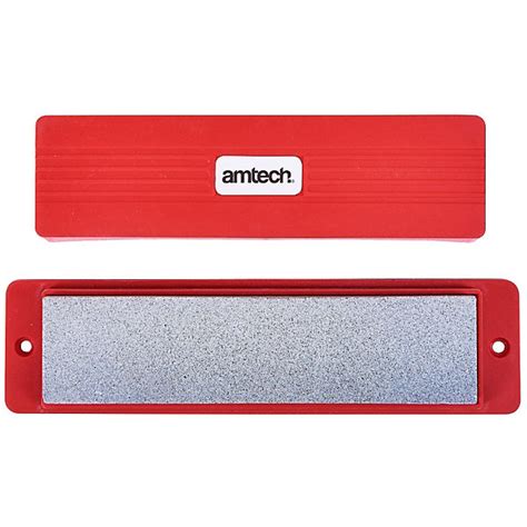 Amtech E2010 200mm 8 Combination Sharpening Stone And Box Set
