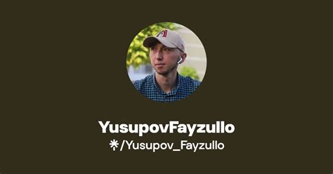 Yusupovfayzullo Linktree