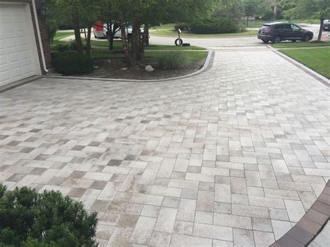 Brick Paver Driveway Beautiful Stones Dupage And Nw Cook