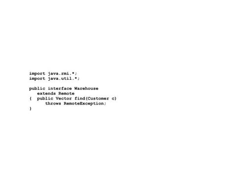 ppt import public class customer implements serializable