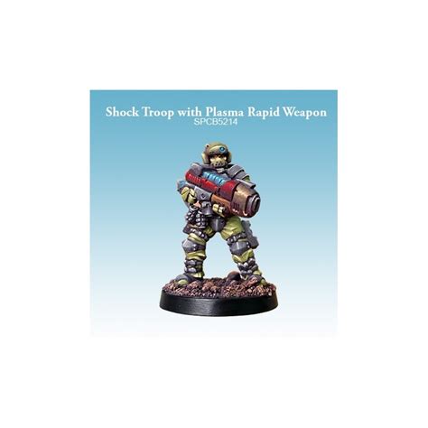 Shock Troop With Plasma Rapid Weapon Bits Spellcrow
