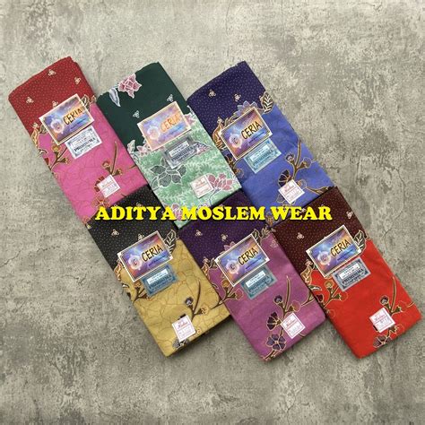 Jual Sarung Batik Pekalongan Ceria Cap Cent Sarung Perempuan Sarung Cewek Sarung Santri