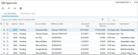 Enhance Acumatica Erp Highlight Data In Generic Inquiry