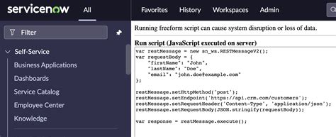 How To Send A Json Object Body With The Restmessagev Api Use Setrequestbody The Snowball