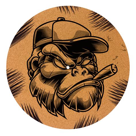 Compass Cork Slipmats Custom Printed Turntable Slipmats Order Now