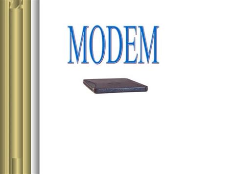 Modems Pptx Computer Networking Computing