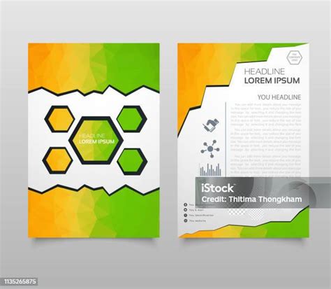 브로슈어 서식 파일 레이아웃 표지 디자인 연례 보고서 잡지 전단지 책자와 함께 A4 소책자 청록색 다채로운 삼각형 질감 및