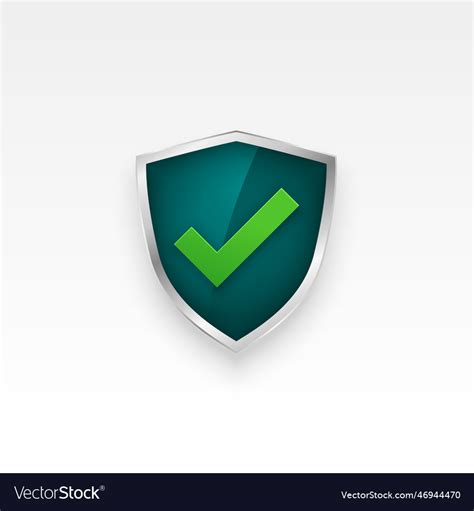 Guard Your Privacy With Our Defense Safety Shield Vector Image