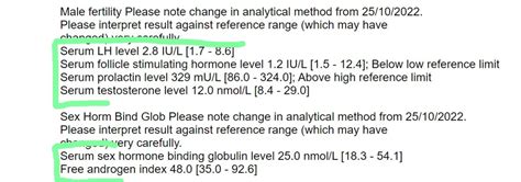 test results for potential trt to do not to do any comments or