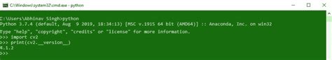 如何在 windows 上安装 python 的 opencv？ 【布客】geeksforgeeks 人工智能中文教程