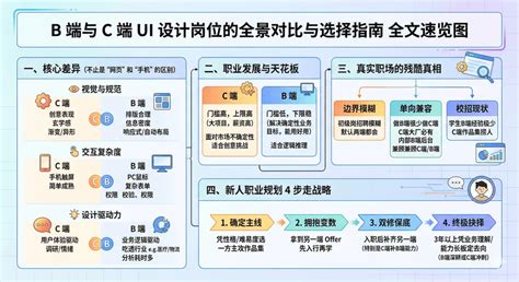 选b端还是c端？ui设计师的职业规划与避坑指南 优设网 学ai设计上优设