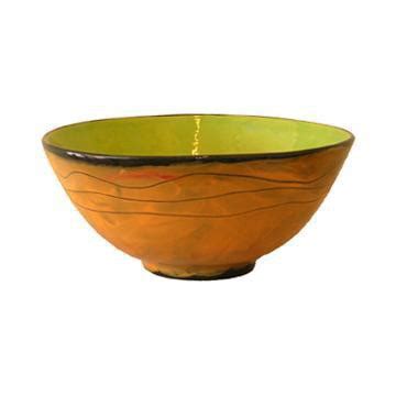 Rainbow Gate Pottery Medium Serving Bowl