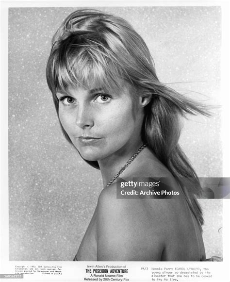Carol Lynley Publicity Portrait For The Film The Poseidon News