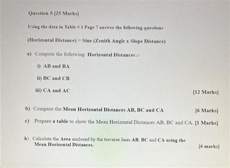 Solved Using The Data In Table Page Answer The Chegg