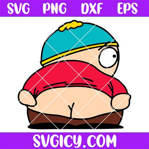 Eric Cartman Butt Svg South Park Character Svg South Park Cartoon Svg Svg Icy