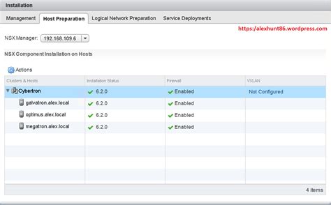 Learning Nsx Part 4 Preparing Esxi Hosts And Cluster