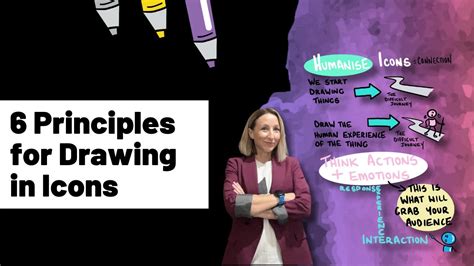 6 Principles For Drawing Icons When Visual Note Taking Sketchnoting Youtube