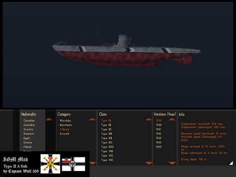 Type Ii A With Camo Image Imperial Germany Mod For Silent Hunter Iii