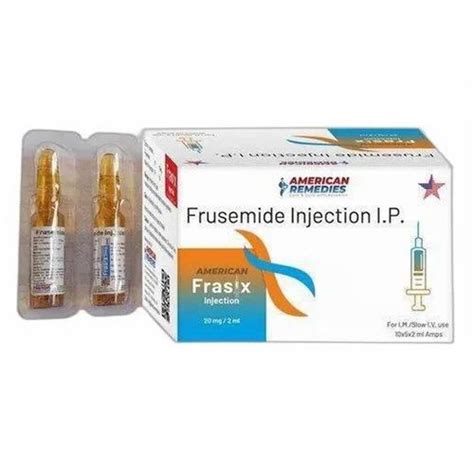 Furosemide I P Injection At ₹ 6 18 Box Surat Id 2850670761462