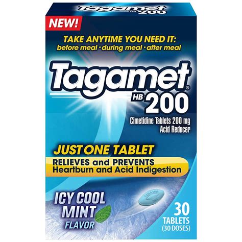 Tagamet Hb 200 Cimetidine Acid Reducer And Heartburn Relief Walgreens