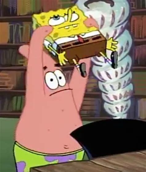 Patrick About To Tell The Story Of The Ugly Barnacle Spongebob Logic Pineapple Under The Sea