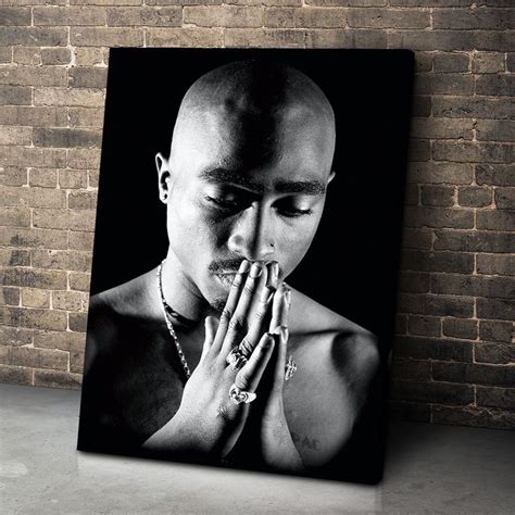 Tupac Canvas Tupac Poster 2pac Canvas Wall Art Tupac Poster Wall Art