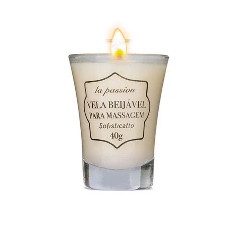 Mel Exótico Vela Beijável Para Massagem 40ml Linha La Passion Sofisticatto Miess