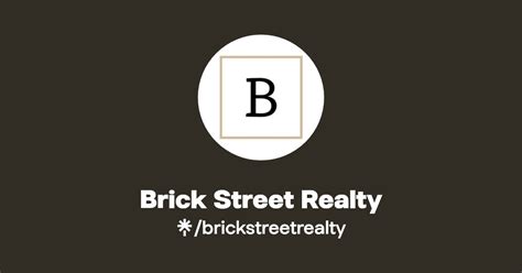 Brick Street Realty Instagram Facebook Linktree