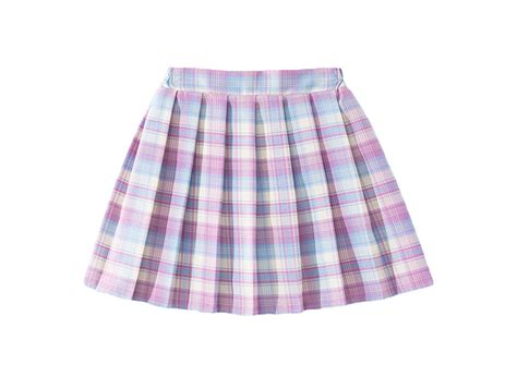 Badu Bg Есенна детска къса карирана плисирана пола Ученически дрехи за момичета Мини поли с