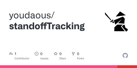 GitHub Youdaous StandoffTracking