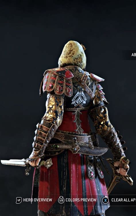 My Peacekeeper For Honor New Armor Unmasked Warrior The Peacekeeper Face Reveal