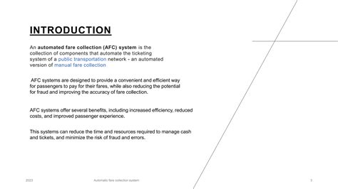 Automatic Fare Collection System For Transitpptx