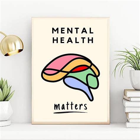 Mental Health Digital Poster Therapy Office Decor School Etsy Artofit
