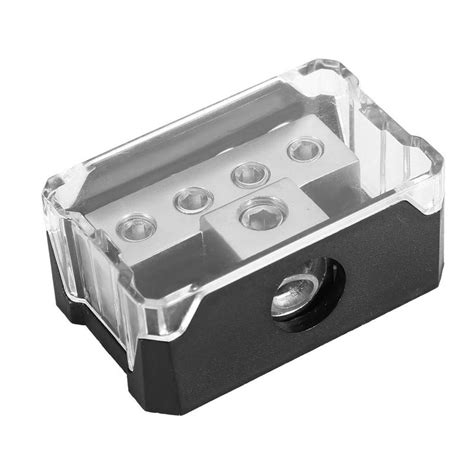 Verteilerblock Fydun Stromverteiler Power Distribution Block 1 Way In 4 Ways Out Car Audio