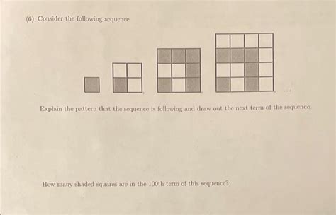 Solved Consider The Following Sequence Explain The Chegg Com