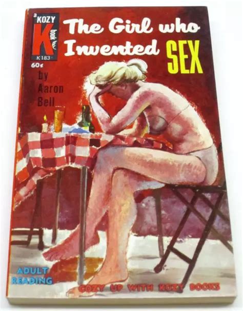 Vtg 1963 Girl Who Invented Sex Mid Century Sleaze Adult Pulp Paperback