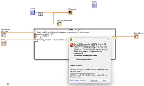Error 1048 Occurred At Labview Hex 0x418 Labview Failed To Get