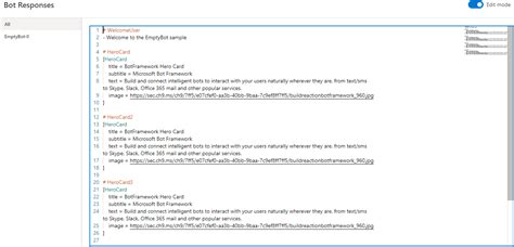 Microsoft Bot Composer Hero Cards · Issue 4317 · Microsoft
