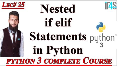 Python Tutorial In Urdu Hindi It4solutions Nested If Statements