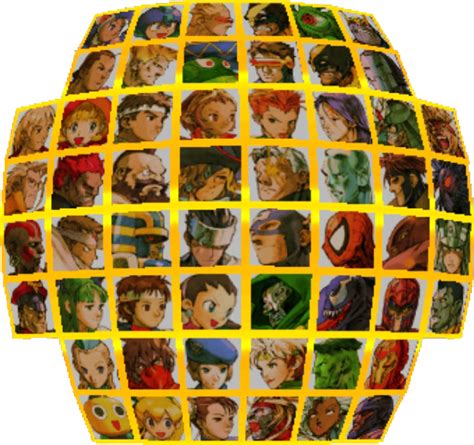 Marvel VS Capcom Box Art PS Xbox