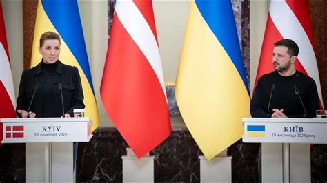 Спілкування Володимира Зеленського та Метте Фредеріксен із представниками ЗМІ Youtube