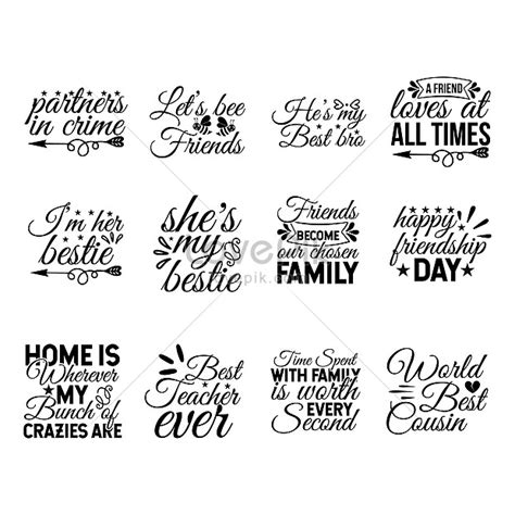 우정의 날 Tshirt 디자인 번들 일러스트 무료 다운로드 Lovepik