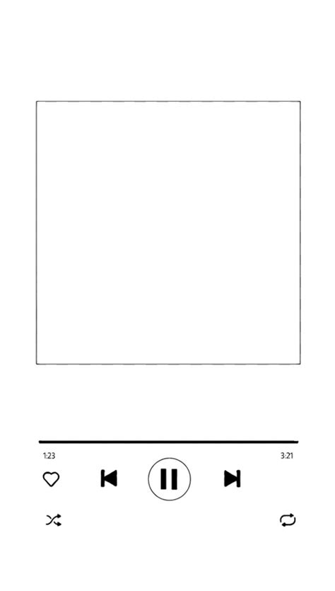 Freetoedit Stickers Cute Spotify Music Overlays Aesthetic Play 3d Instagram Frame