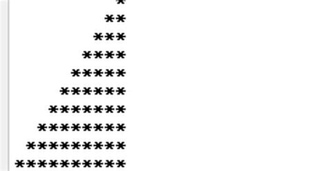 Free Programming Source Codes And Computer Programming Tutorials Triangle Pattern In Java